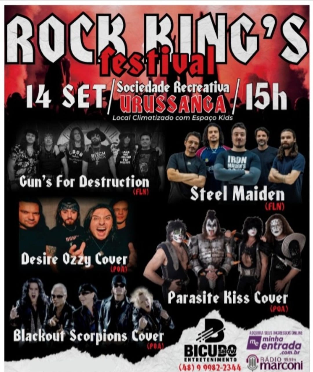 2º Rock Kings Festival promete agitar a Capital do Vinho - Rádio ...