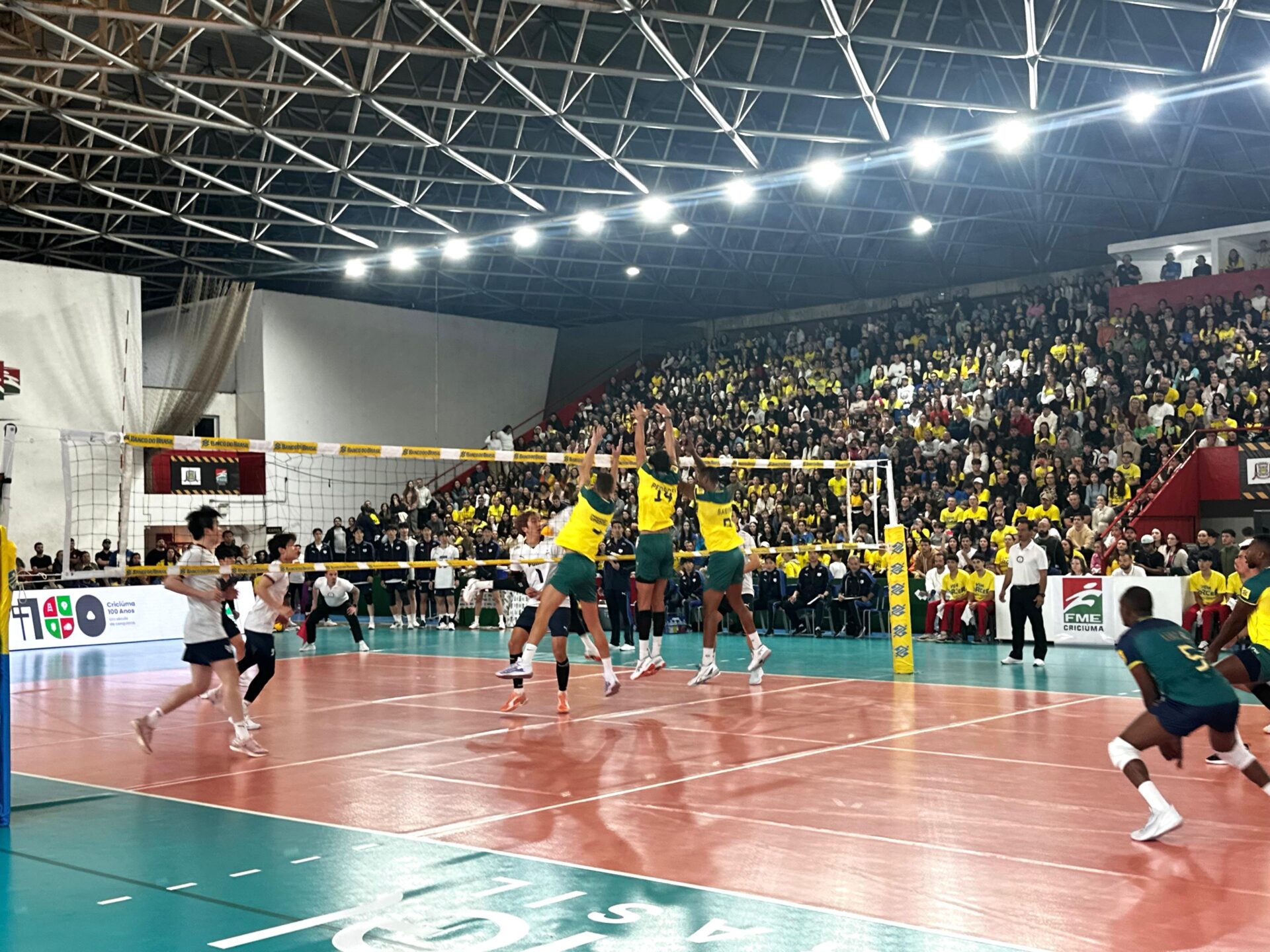 Cocal do Sul na expectativa para receber o amistoso de vôlei de Brasil ...
